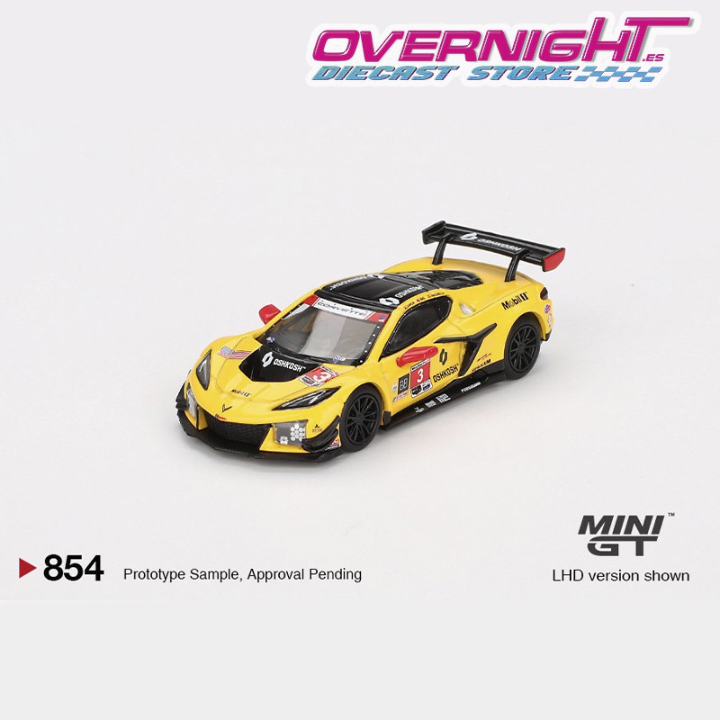 Mini GT 2024 Chevrolet Corvette Z06 Gt3.T n3 Corvette Racing By Pratt ...