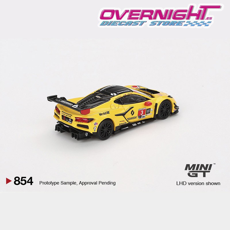 Mini GT 2024 Chevrolet Corvette Z06 Gt3.T n3 Corvette Racing By Pratt ...